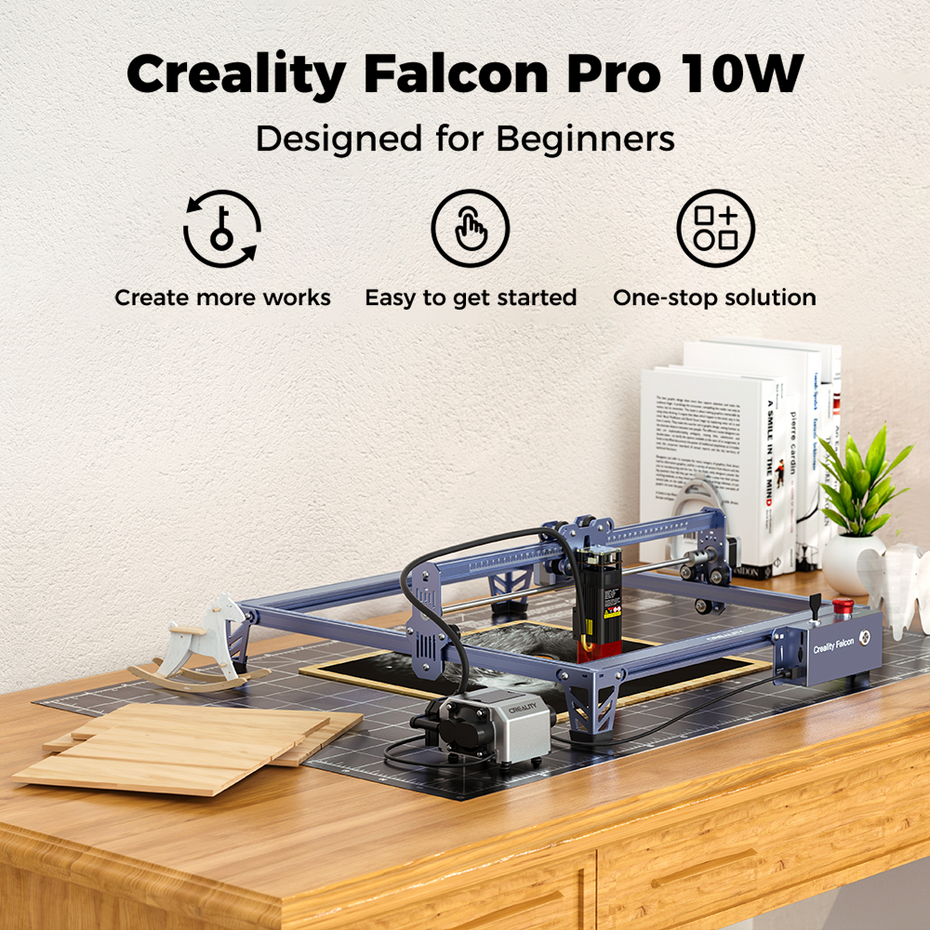 Creality Falcon CA | Your First Laser Cutter for Creating